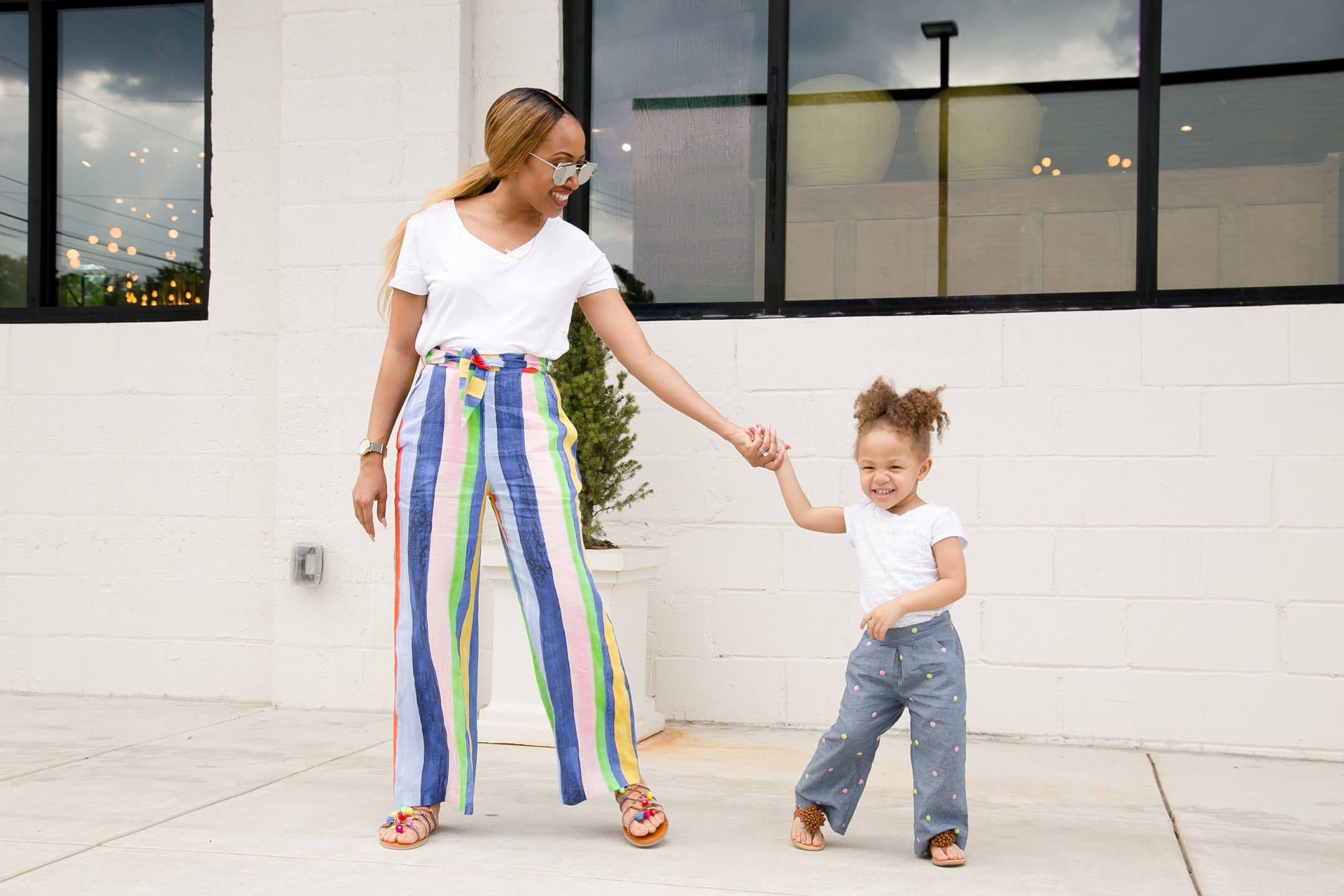 T-Shirt + Wide Leg Pants – Mattie James